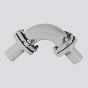 Short Radius, Abrasion Resistant Tubing Bend Component