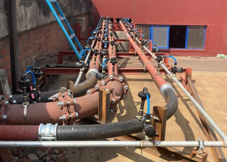 Dense phase pneumatic conveying of foundry sand - Dynamic Air